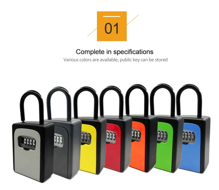 Combination Lock For Box 4 Digital Zinc Alloy Combination Safe Number ...