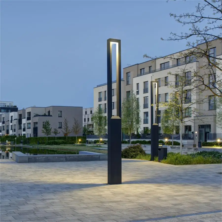 Led-bollard-light Decorative Led Bollard Column Light Outdoor 2.5m 3m ...