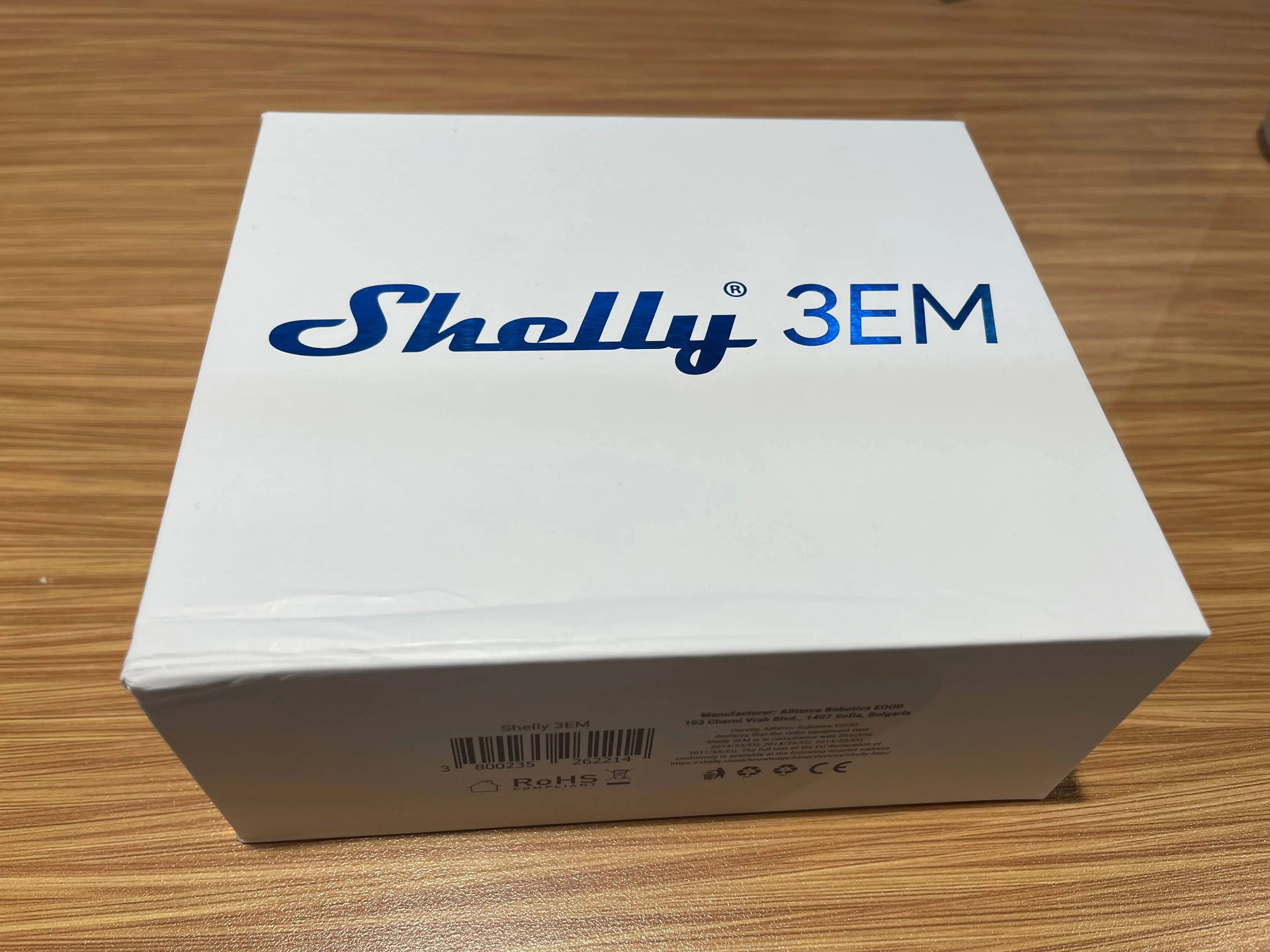 Shelly 3em Wifi Mqtt Energy Meter 3 Phase Watt Meter For Energy ...