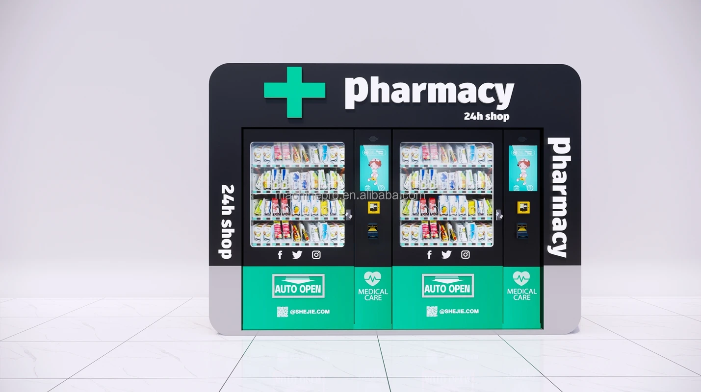 Touch Screen Pharmacy Drug Vending Machine Distributeurs De Boissons ...
