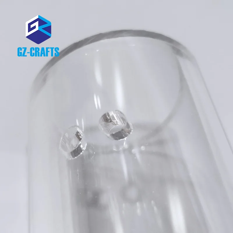 Custom Extrusion Round Acrylic Tube Holder Clear Acrylic Cylinder Tube ...