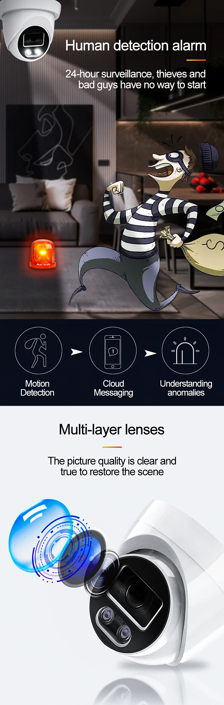 Home/outdoor Security Cctv Camera Set 3mp 8ch Ip Cctv With Night Vision ...