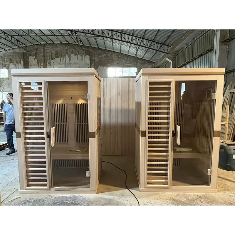 Best Commercial Home Sauna Room 6 Person Steam Room Sauna And Shower ...