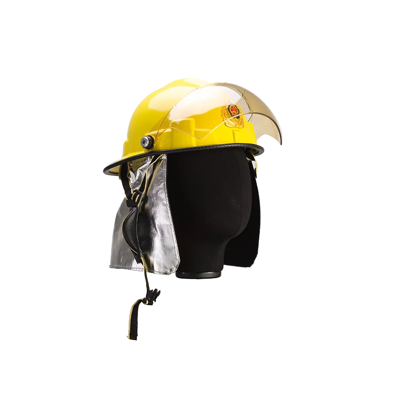 Yellow Fire Helmet Rescue Equipment Fire Man Fireman Fire Fighting ...
