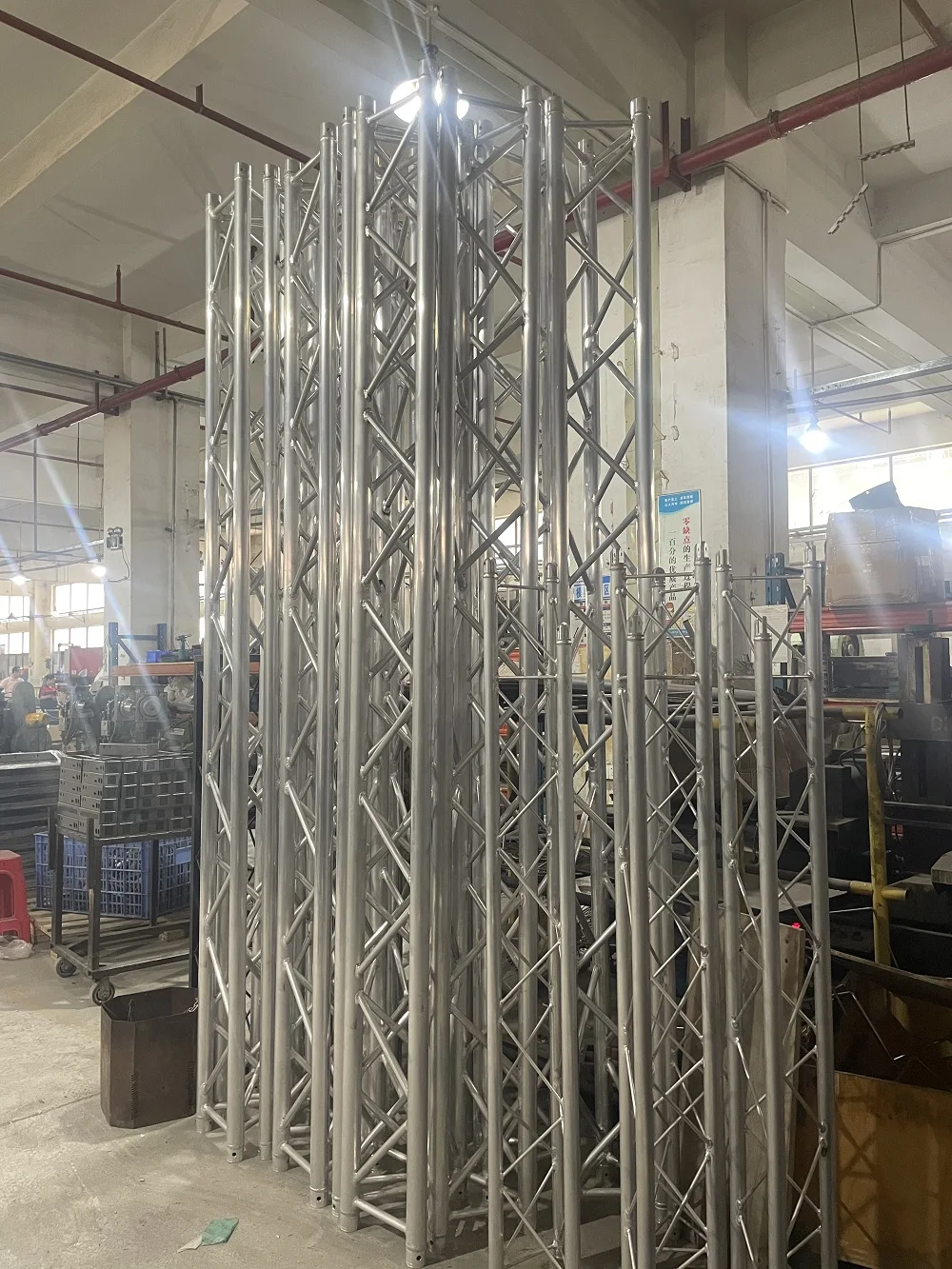 6.56ft T290 Aluminum Triangle Dj Truss Section Sliver Lighting Truss ...