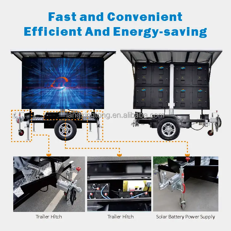 LED Wall Trailer - Mobile LED Billboard for Outdoor Ads