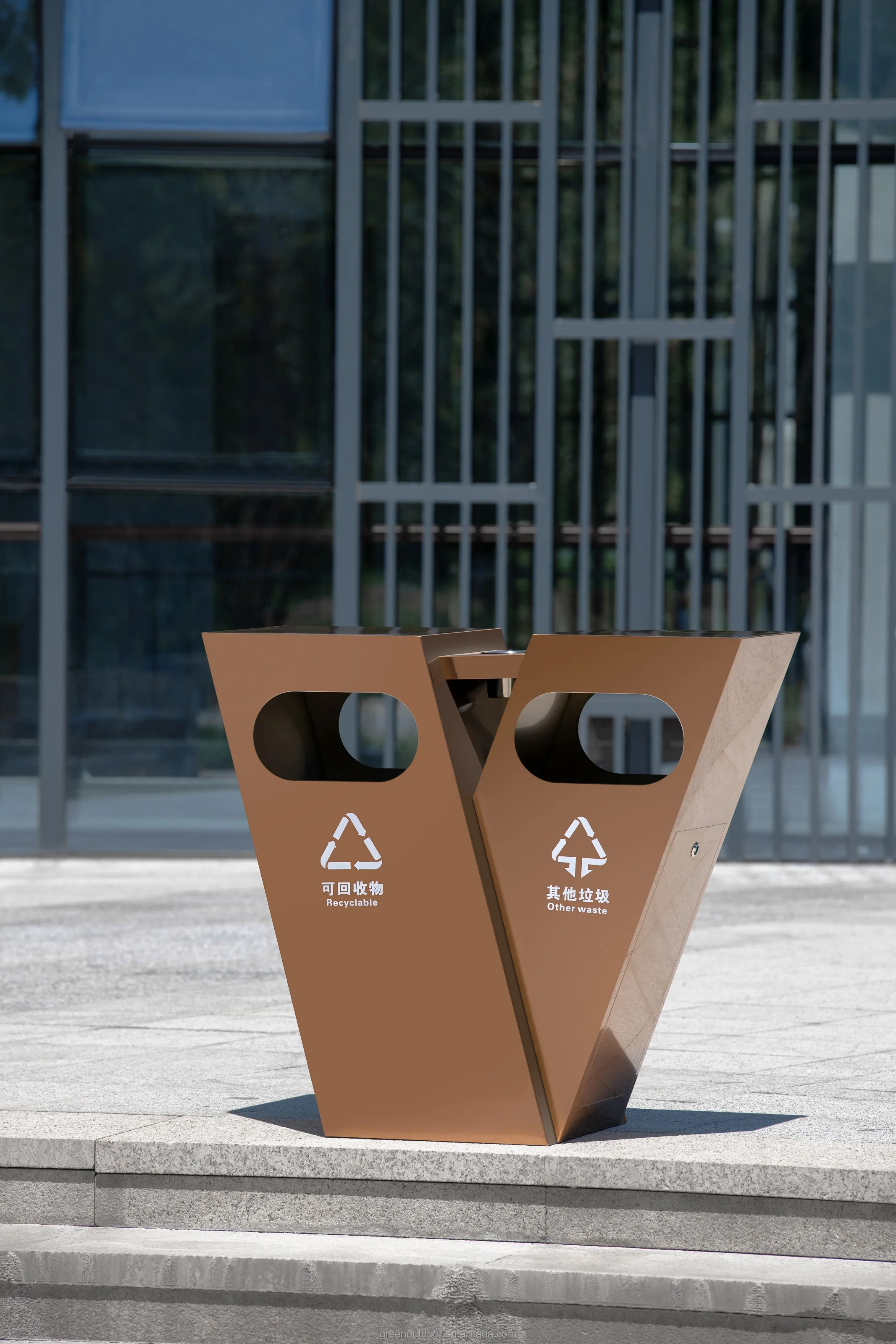 Food Waste Basket Garbage Trash Can Stainless Steel Recycling For ...