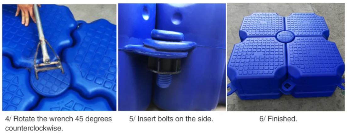 Floating Dock Used As Pier Ferry Plastic Floating Platform Modular ...