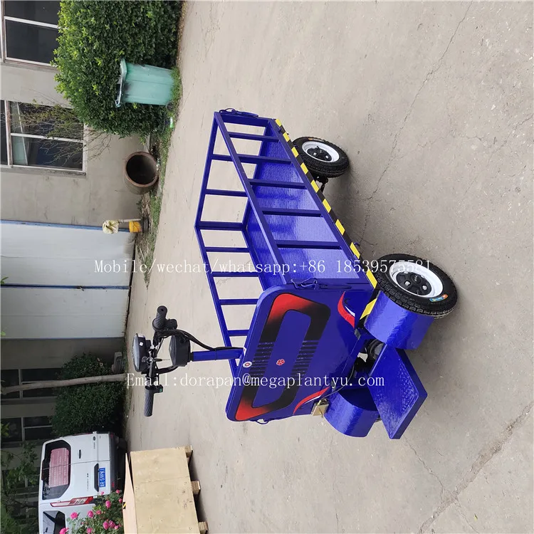 Electric Platform Hand Trolley 800kg Loading Capacity Electric ...
