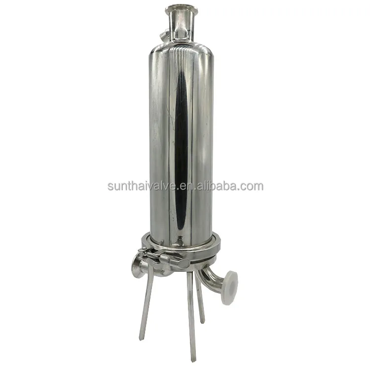 SS304 SS316L Sanitary Stainless Steel Cartridge Micro Filter Housing ...