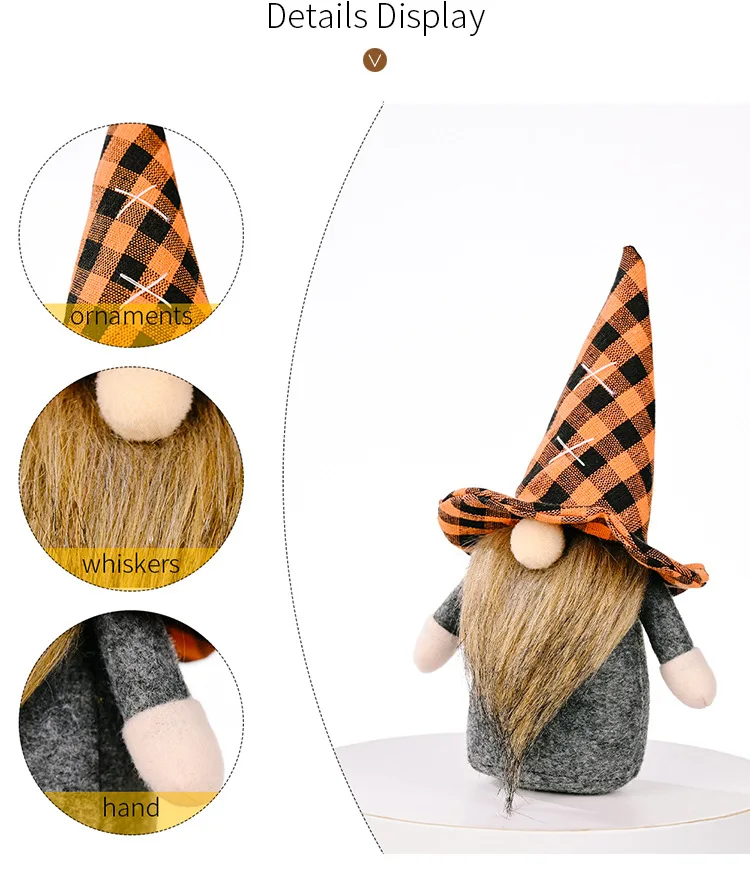 Ourwarm Custom Handmade Stuffed Gnomes Gonk Cloth Faceless Plush ...