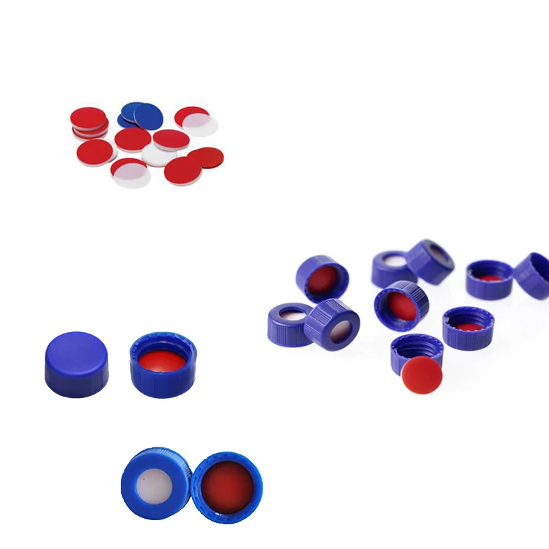 Hplc Gc Vials 2ml 1.5ml Glass Screw Thread Via 8-425 9-425 Autosampler Vial With Ptfe Silicone ...