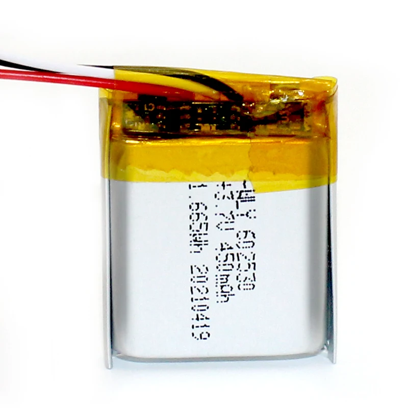 Rechargeable Small Battery 602530 Li Ion Polymer Lithium Polymer 3.7v ...