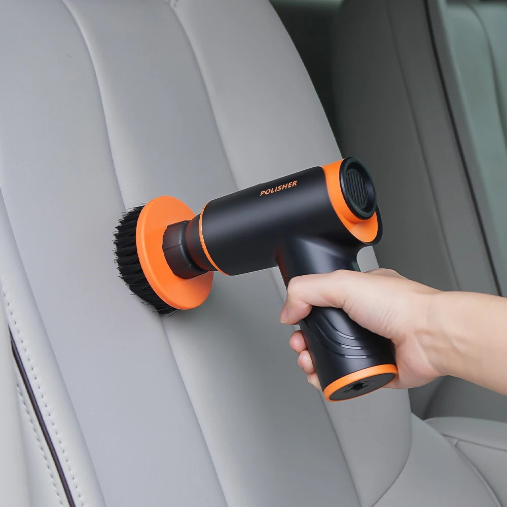 Electric Orbital Mini Dual Action Cordless Car Polisher Handheld Smart ...