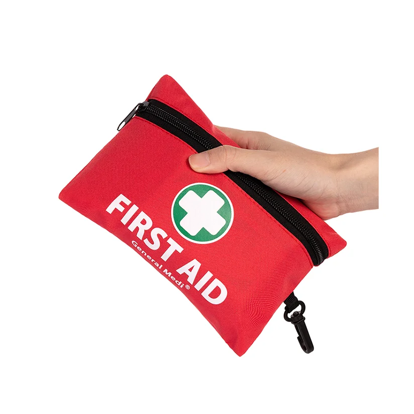 110 Pieces Red Mini First Aid Kit Hot Selling First Aid Kit Box Plastic ...