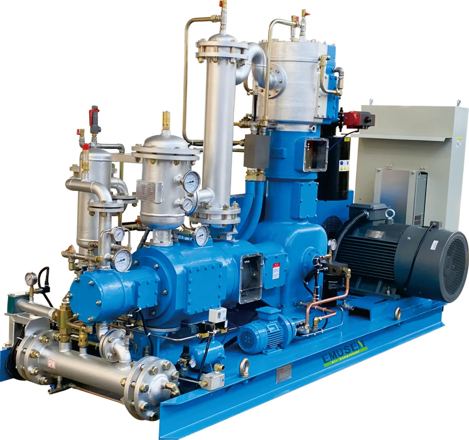 Class 0 Certificated Oil Free Medium High Pressure Reciprocating Piston ...