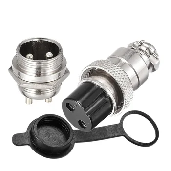 Gx20 2 Pin Waterproof Aviation Plug Power Chassis Wire Connector - Buy ...