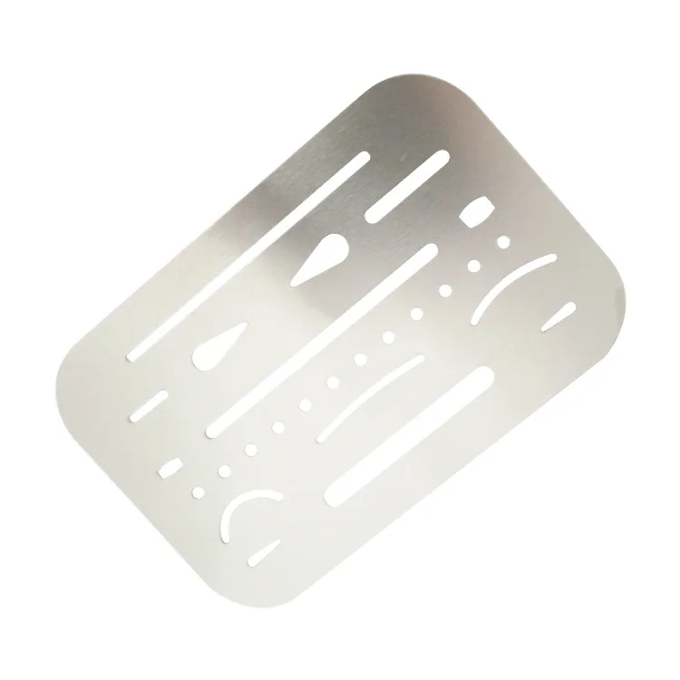 Mechanical Drawing Template Ruler Erasing Shield Board