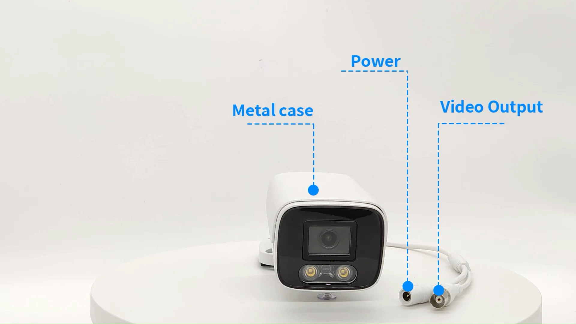 Wesecuu Factory Price Metal Warm Light Bullet Dvr Video Surveillance ...