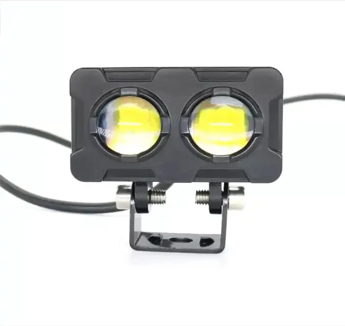 3inch Dual Color LED Spotlight - 25W Offroad Motorcycle Lights