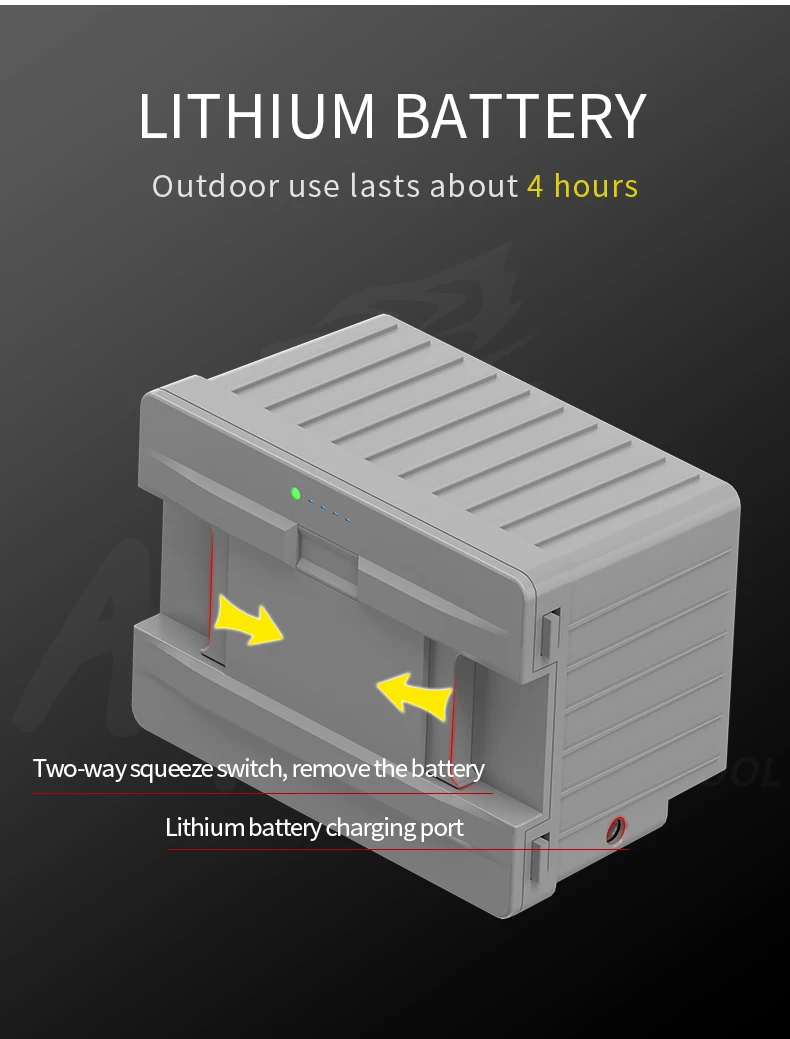 Alpicool Removable Battery for Car Fridges - 12 Months Warranty