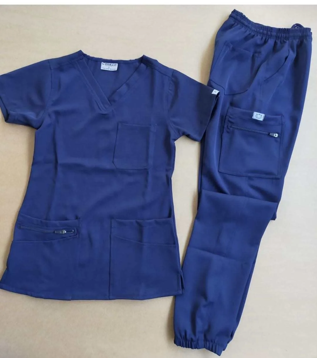 Customized Scrub Sets Long Sleeve Nursing Jacket - Unisex