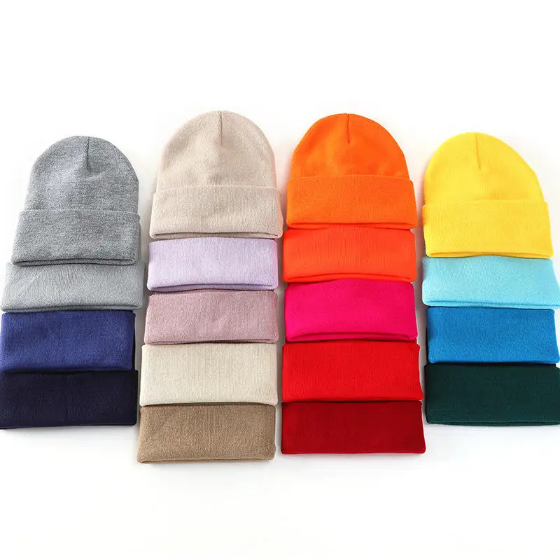 Custom Embroidery Logo Fashion Beanies Cap Jacquard Winter Beanie Hat ...