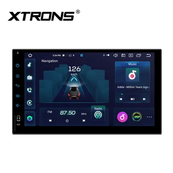 Xtrons 7" 2 Din Autoradio Android 12 Octa Core 8+128gb Wireless Carplay ...
