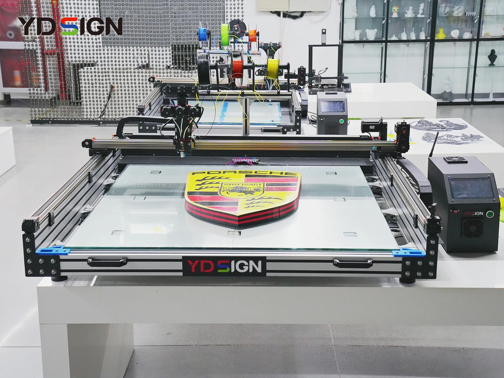 Large Scale 3D Sign Printer 3D Letter Illuminated Signage Printer ...