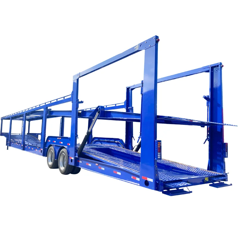 Car Carrier Trailer 8 Car Intelligent Lifting And Lightweight ...