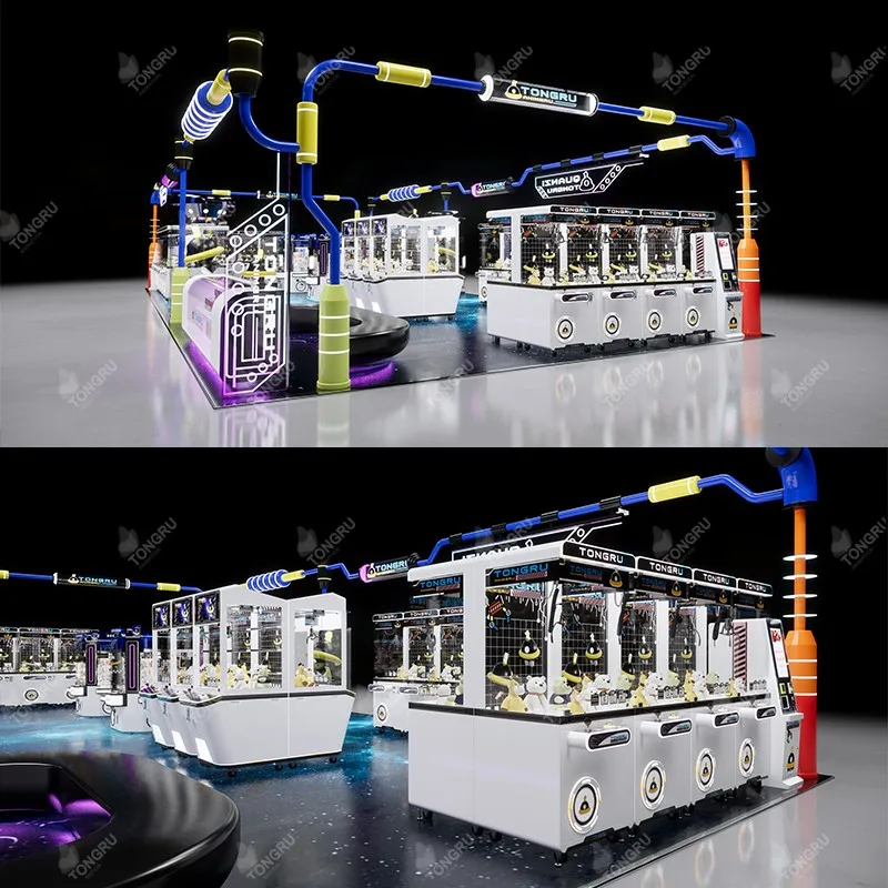 Claw Machine Picker Arcade Toronto Name Randomizer Logo Shop Design ...