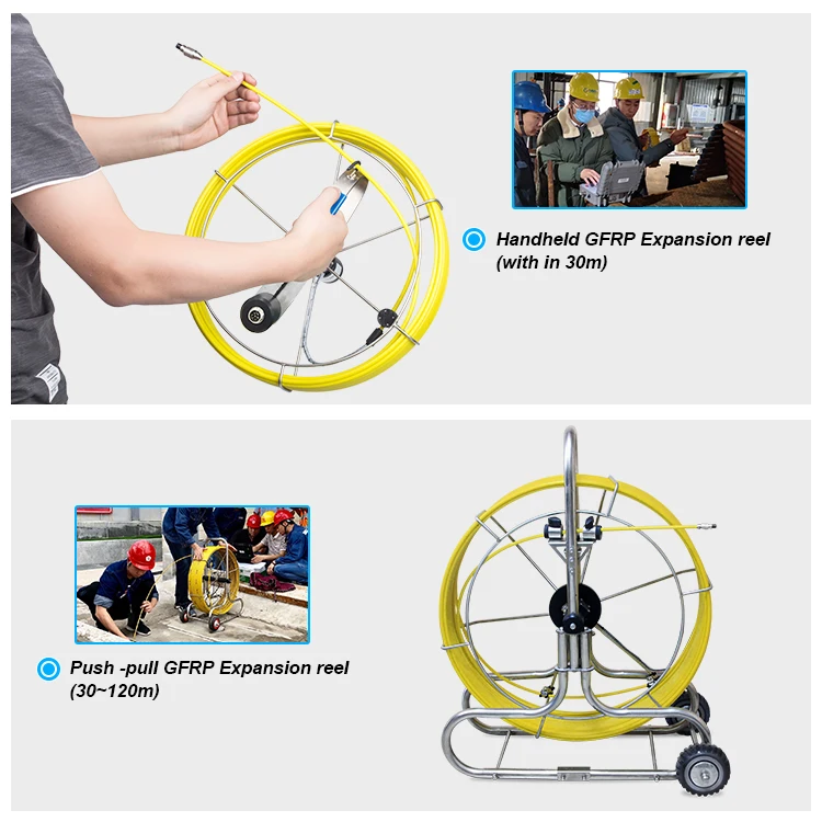 Commercial CCTV Pipe Inspection Camera System - 20m Waterproof Sewer ...