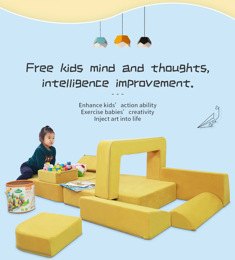 Infinitety Configurable Couch Modular Play Cushion Couch Polyurethane ...