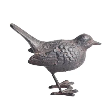 Cast Iron Standing Small Bird For Desktop Or Garden Decorative - Buy ...