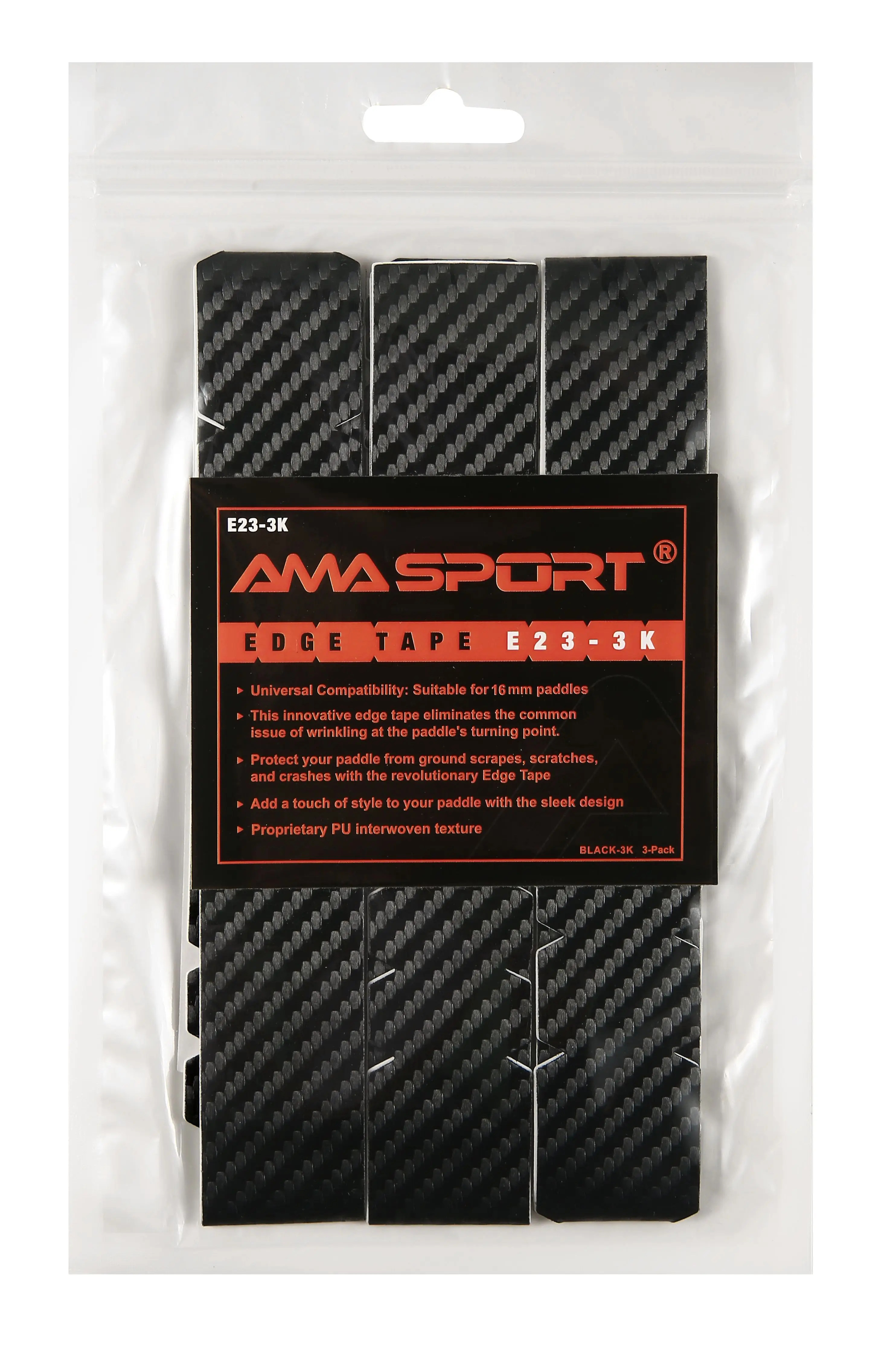 Custom Shape & Packaging Pickleball Paddle Edge Guard Tape