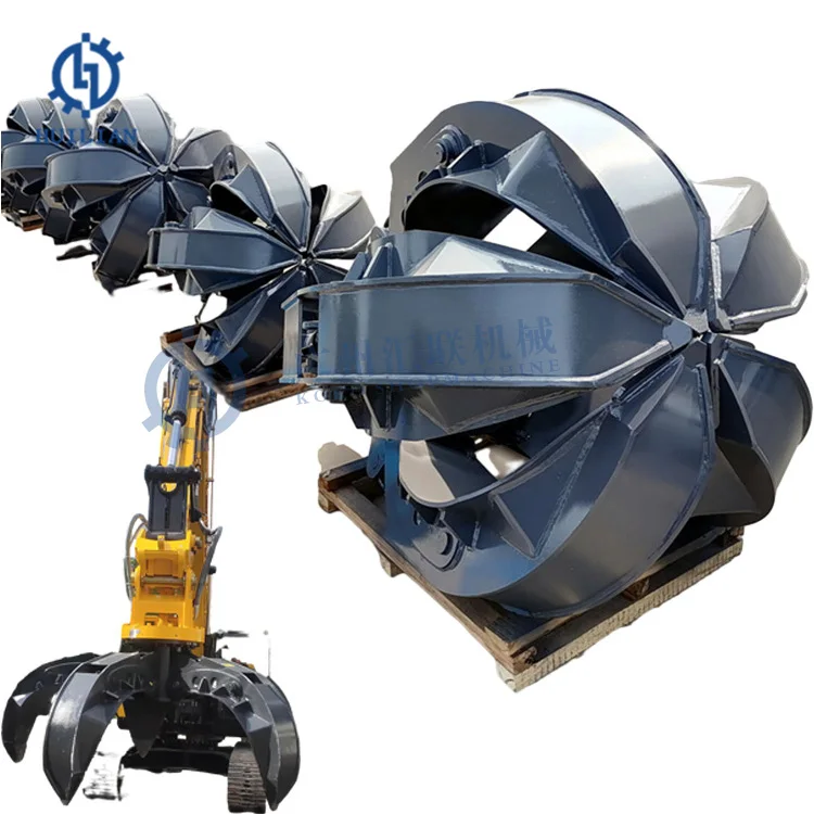 20 Ton 30 Ton Excavator Attachment Hydraulic Excavator Rotating ...