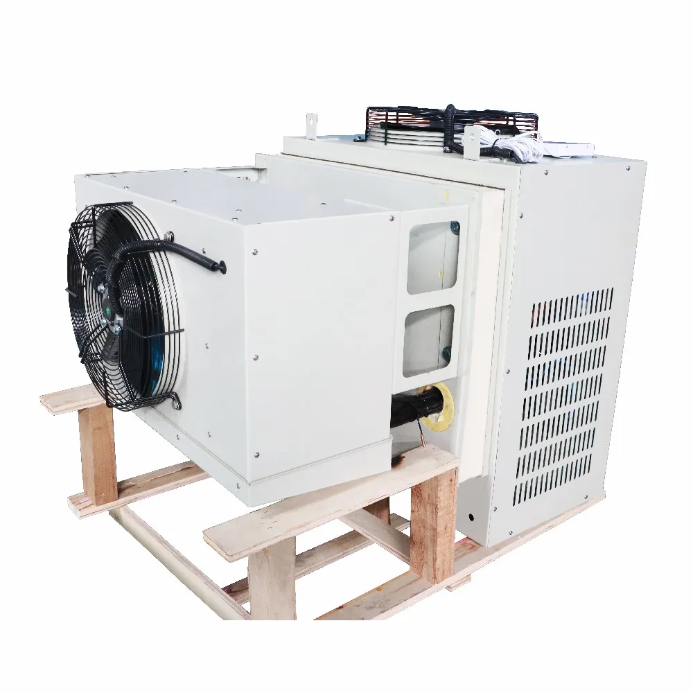 Wall-mounted integral refrigeration compressor unit monoblock ...