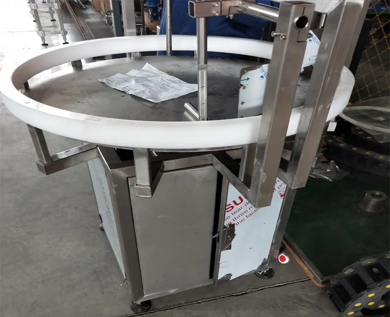 Transfer Conveyor Auto Rotating Collection Table for Sale