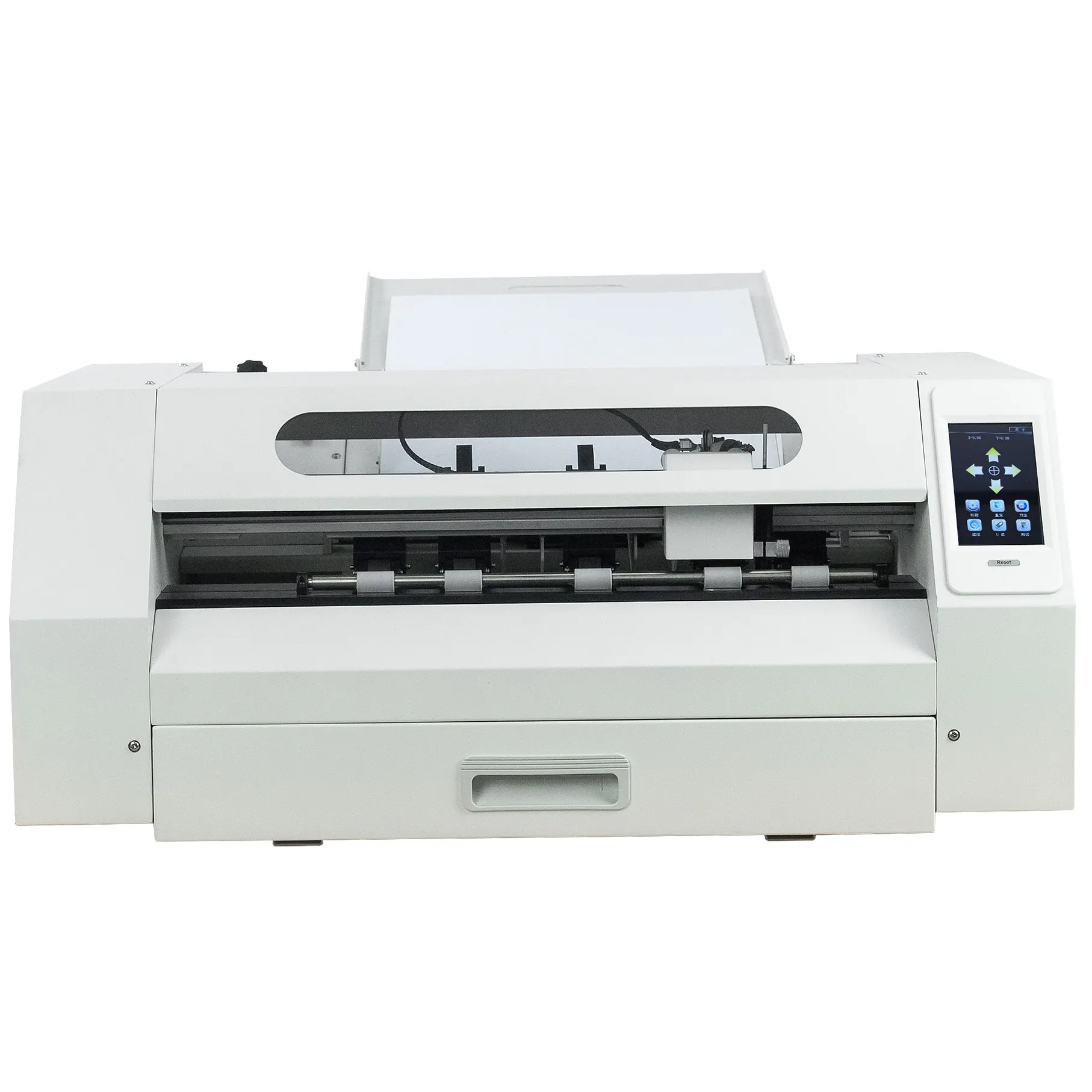 Teneth Automatic Sensor Digital Paper Cutter Vinyl Sticker Label Card ...