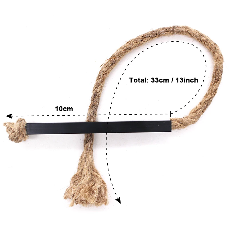 Waterproof Aluminum Tube Fire Bellow Wax Rope Jute Tinder Wick for Fire ...