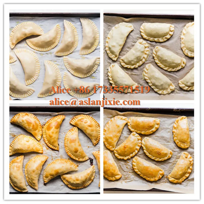 Automatic Saltenas Beef Empanada Making Machine - Reliable Dumpling ...