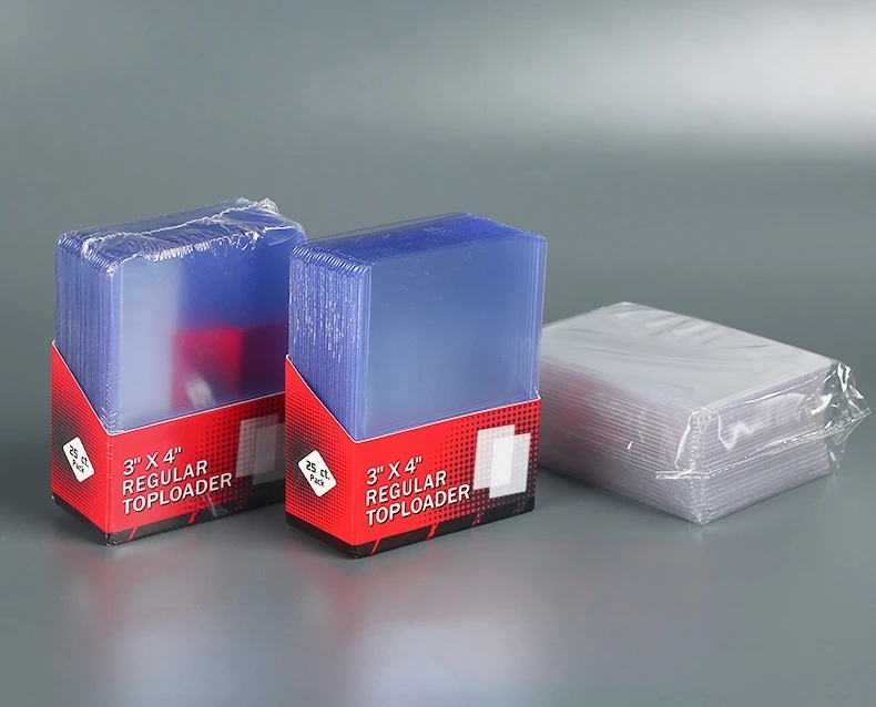 35PT 3 X 4 Top Loader Card Holder for Sports & Trading Cards