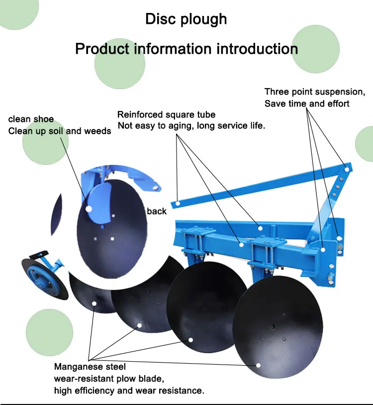 1lyx Disc Plough Disc Ridger Plough Round Disc Plough - Buy Disc Plow,Agricultural Machine Disc ...