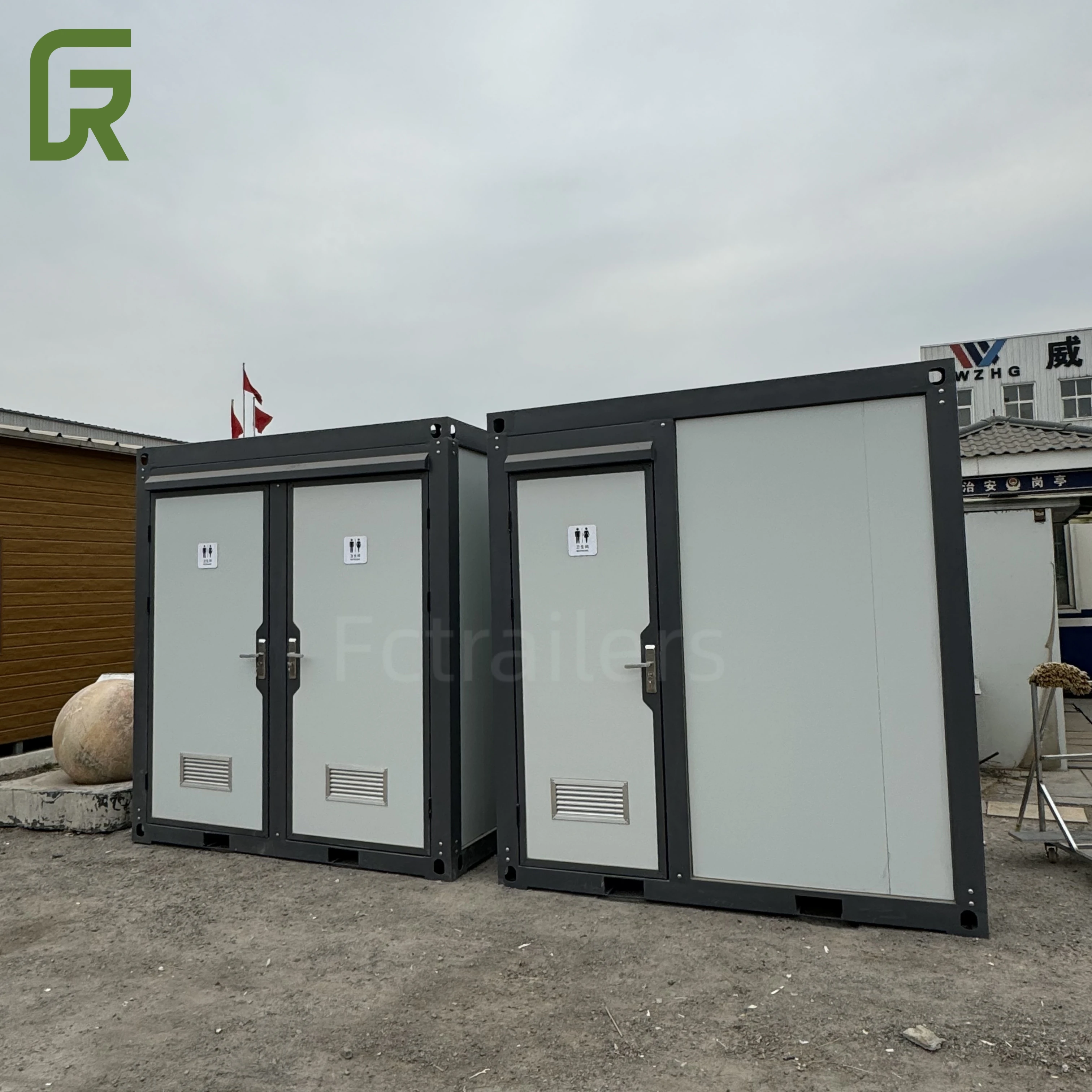 Public Container Mobile Toilet House Shower Public Park Portable Toilet ...
