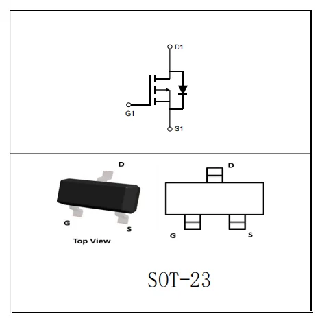 IRFZ44N MOSFET Power Transistor - Substitute for 2301, 70N10, 75N75 ...