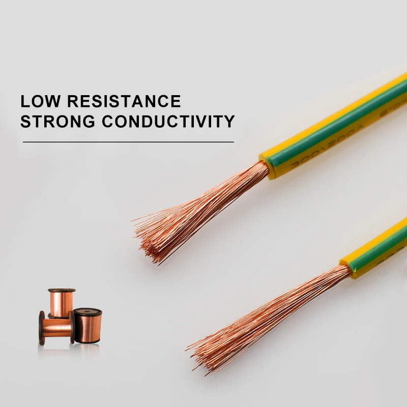 Pvc Insulated Single Core Flexible Cable Electric Wire Cable Stranded ...