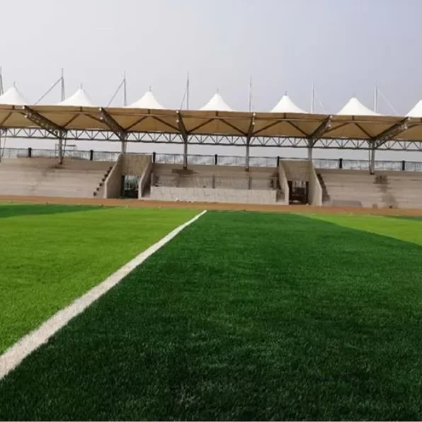 Gymnasium Grandstand Canopy Shade Pvdf Ptfe Stadium Stands Tensile ...