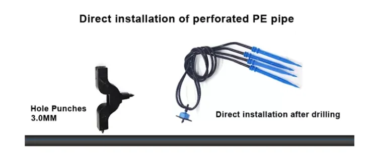 2L/4L/8L Arrow Dropper Irrigation for Pot Plant Greenhouse Drip Arrow ...