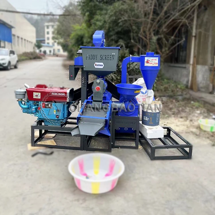 Large-scale Supply Laboratory Rice Mill Commercial Rice Mill Backbone ...