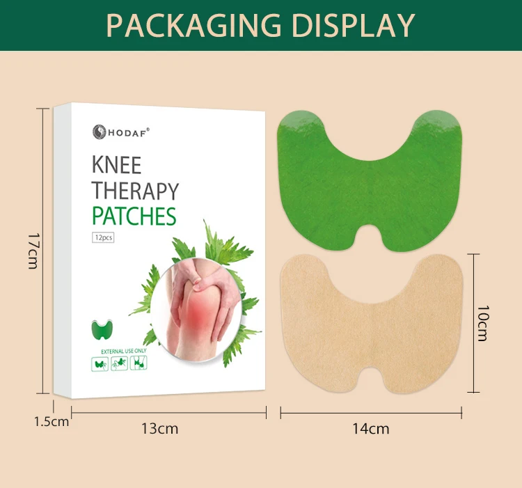 Herbal Plaster Transdermal Knee Sticker Arthritis Joint Pain Relief ...